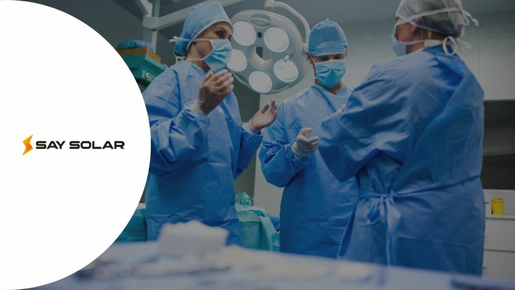 How can Solar Energy Benefits India’s Healthcare Industry? - Say Solar